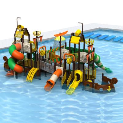 China Kids Large Outdoor Water Park Slide Playground Equipment Slides For Sale. for sale