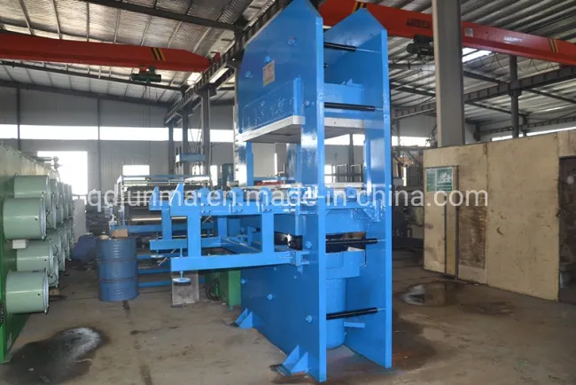 New Design Customized Hydraulic Frame Type Vulcanizing Press Machine / Hot Press Vulcanizer
