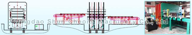Frame solid tyre curing press vulcanizing press with CE ISO certification