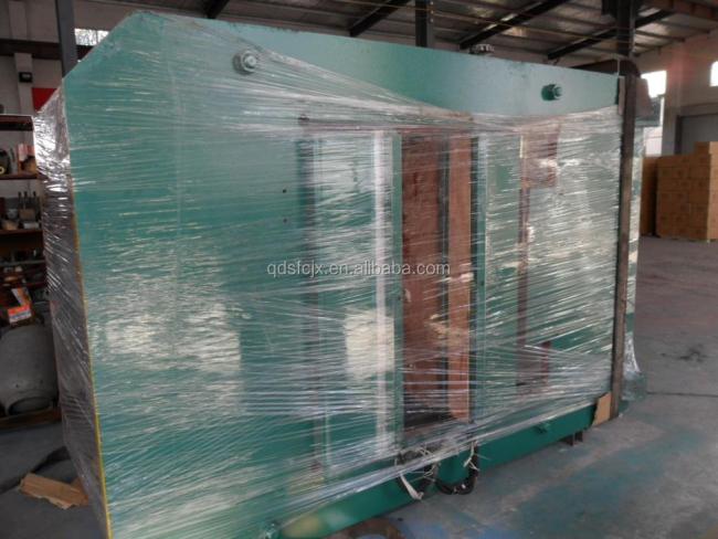 Packaging and delivery of vulcanizing press machines
