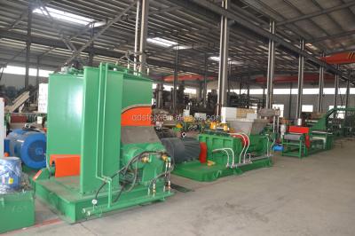 China Professional EPDM Granules Making Machine/High Output EPDM Granules Production Line for sale