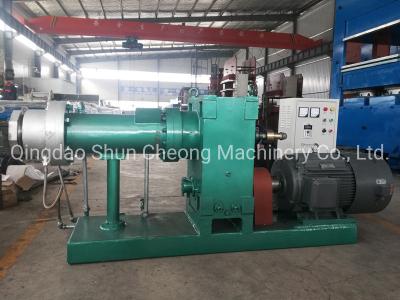 China Hollow Article Rubber Extruding Machine / Rubber Band Extruding Line for sale