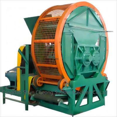 China XKP-560 High Output Truck Tire Recycling Machine / Rubber Cracker Mill for sale