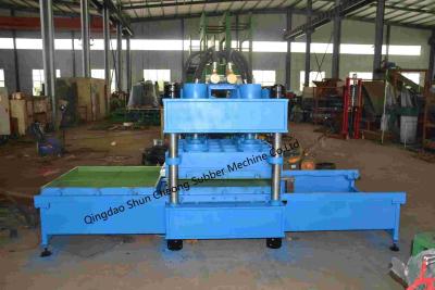 China Hot Sale Rubber Tile Vulcanizing Press With Push-Pull Device Made In China for sale