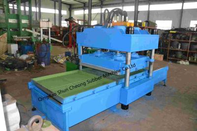 China Hot Sale Rubber Tile Vulcanizing Press With Push-Pull Device Made In China for sale