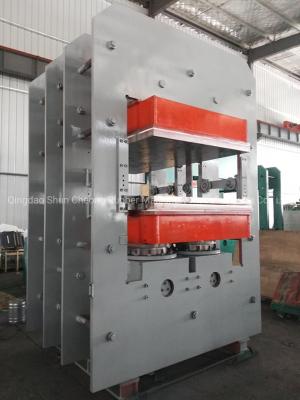 China 750 Ton Hydraulic Rubber Horse / Cow Stable Mat Making Machine (XLB-Q1200× 2500) for sale