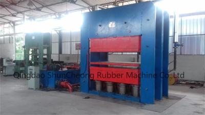 China 750 Ton Hydraulic Rubber Horse / Cow Stable Mat Making Machine (XLB-Q1200× 2500) for sale