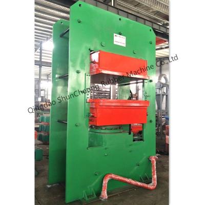 China 750 Ton Hydraulic Rubber Horse / Cow Stable Mat Making Machine (XLB-Q1200× 2500) for sale