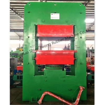 China 750 Ton Hydraulic Rubber Horse / Cow Stable Mat Making Machine (XLB-Q1200× 2500) for sale