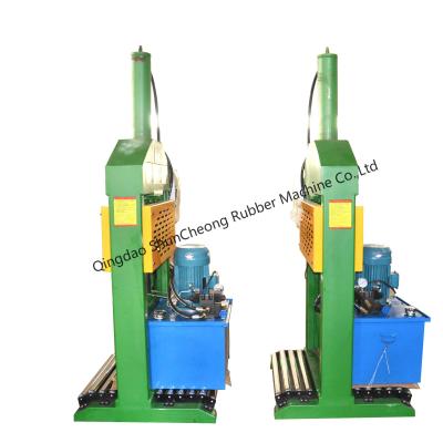 China XQ-125 Vertical Safety Cover Electric Rubber Cutter With CE for sale