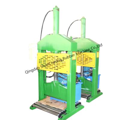 China Excellent Hydraulic Vertical Safety Cover Electric Rubber Cutter XQ-125 for sale