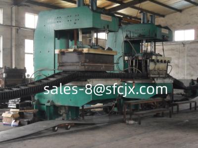 중국 프레임 고무 사이드벨트 보조 롤러와 함께 펄커니제이션 프레스 머신 판매용