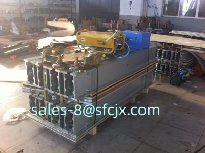 China Sistema de refrigeración incorporado Máquina de empalme de cinturón de transporte Máquina de prensa de vulcanización de caucho en venta