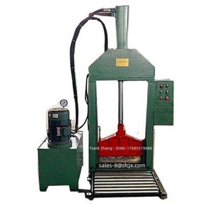 China XQL-80 Rubber Cutting Machine Single Knife Rubber Block Cutter Blade Positioning Can Be Adjusted for sale