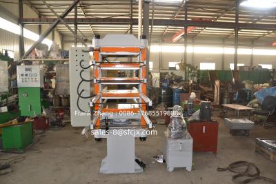 China Accurate Temperature And pressure Control Frame-type Rubber Vulcanizing Press Machine Customization for sale