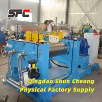 China Open Rubber Mixing Mill with 560mm Roll Diameter, PLC Control for Efficient Rubber Processing for sale