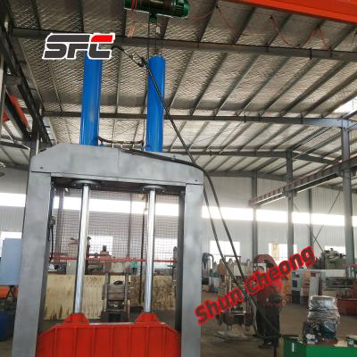China High Efficiency Rubber Bale Cutter Rubber Block Cutting Machine 5.5KW for sale