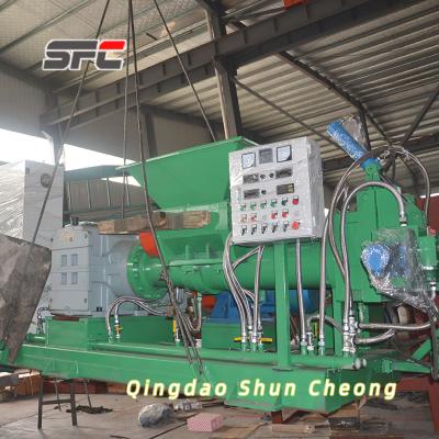 China ISO Certified Automatic Operation Forced Feed Rubber Strainer Extruder with 150mm Screw Diameter for sale