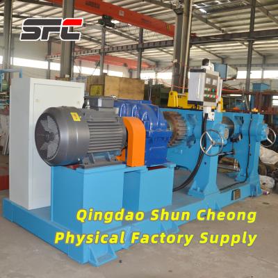China Two Roll Rubber Mixing Mill with Harder Gear Overload Protection for sale