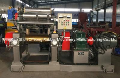 China XK-560 Automatic Stock Blender Two Roll Open Mixing Mill for sale