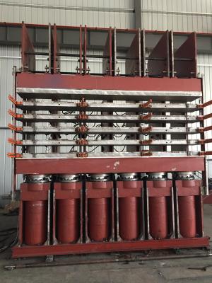 China Five Layer Plate Tire Tread Vulcanizing Press with 5 Working Layers, Low Energy Consumption, and Automatic System for sale