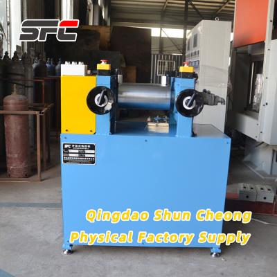 China 6 Inch Two Roll Machine  for Lab Rubber Mixing for sale
