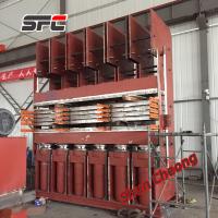 China PLC Controlled Tire Tread Vulcanizing Press for sale
