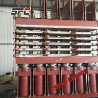 China PLC Controlled Tire Tread Vulcanizing Press for sale