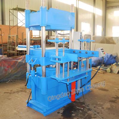 China PLC Control Rubber Vulcanizing Press with 1.00 MN Total Pressure and Electric Heating for Efficient Vulcanization for sale