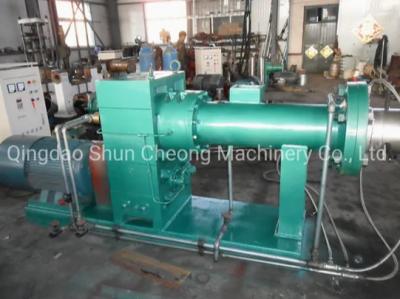 China Automatic Grade Horizontal Structure Variable Speed Rubber Extruder for Hot Feeding Rubber Making for sale