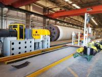 China Automatic Control Rubber Roller Winding Machine  for Precision Winding for sale