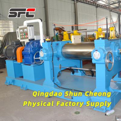 China 6 Inch XK-160 Two Roll Rubber Open Mixing Mill for sale