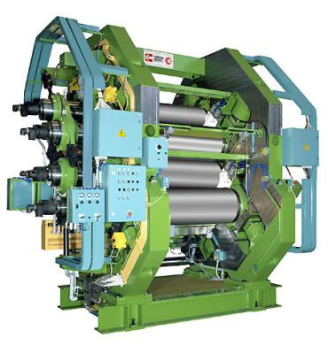 China Automatic Grade Three Roll Calender with PLC Control and Hard-Tooth Reducer for Rubber Making for sale
