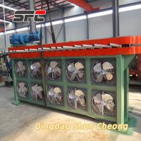 China Customized Design Rubber Sheet Batch Off Cooler with PLC Automatic Control and Horizontal Structure for sale