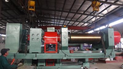 China XK-560 Rubber Mixing Machine with 560mm Roll Diameter, 90kw Motor Power, and PLC Control Open Mixing Mill for sale