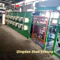 China Customized Design Rubber Sheet Batch Off Cooler with PLC Automatic Control and Horizontal Structure for sale