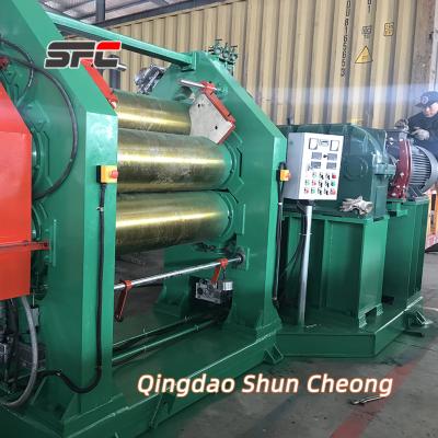 China Automatic Grade CE Certified Three Roller Rubber Calender for sale