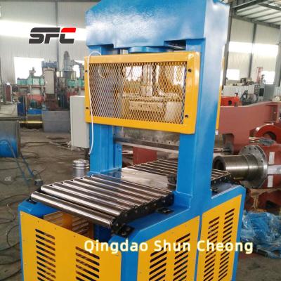China Motor Power Hydraulic Rubber Bale Cutter with 760mm Cutting Width for sale