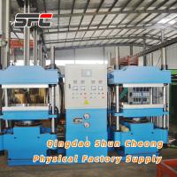 China PLC Full Automatic Twin Vulcanizing Press for sale