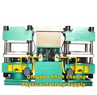 China PLC Full Automatic Twin Vulcanizing Press for sale