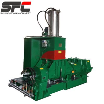 China Automatic Electric 55L Internal Mixer Rubber Kneader with Hard Chromium Plated Surfaces for Efficient Rubber Compound Production for sale