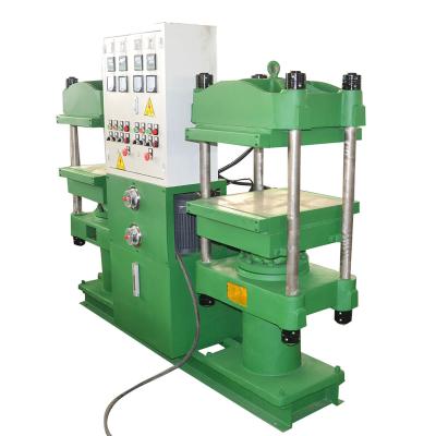 China Duplex Rubber Vulcanizing Press with 0.50 MN Total Pressure PLC Automatic Control and CE ISO SGS Certification for sale