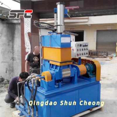 China Automatic Grade Electric Power Source Hard Chromium Plated Rubber Kneader Internal Mixer for sale