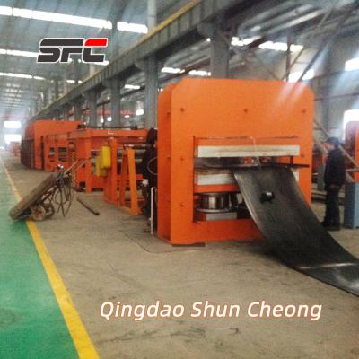 China Factory Customized Conveyor Belt Vulcanizing Machine with PLC Control and High Pressure Range for sale