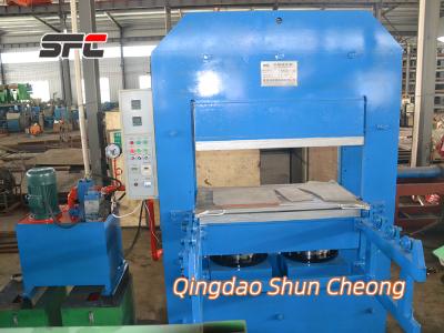 China PLC Control Frame-type Plate Rubber Vulcanizing Machine with Customized Cylinder Stroke and 0-100MPa Pressure Range for sale
