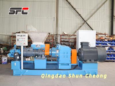 China Rubber strainer machine, Hot Cold Feed Rubber Extruder Extruding Machine / Rubber Profile Extruder for sale
