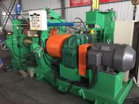 China PLC Control Two-roll Rubber Mixing Mill with Stainless Steel Material and Variable Roll Speeds for sale