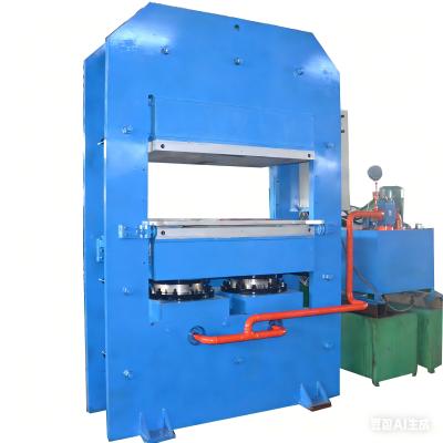 China High-standard Hydraulic Frame Rubber Vulcanizing Press Machine with PLC Control and Customized Size for sale