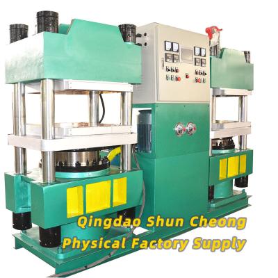 China Duplex Rubber Vulcanizing Press/Full Automatic Duplex Vulcanizing Press Machine for sale