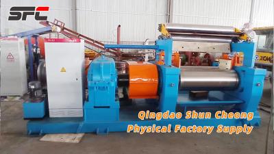 China Fully Automatic Two Roll Open Type Rubber Mixing Mill Machine for sale